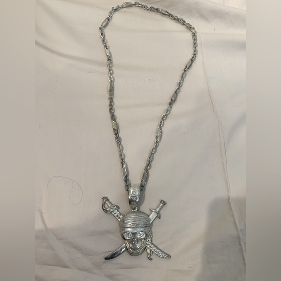 Source Unknown | Accessories | Pirate Chain Necklace For Halloween ...